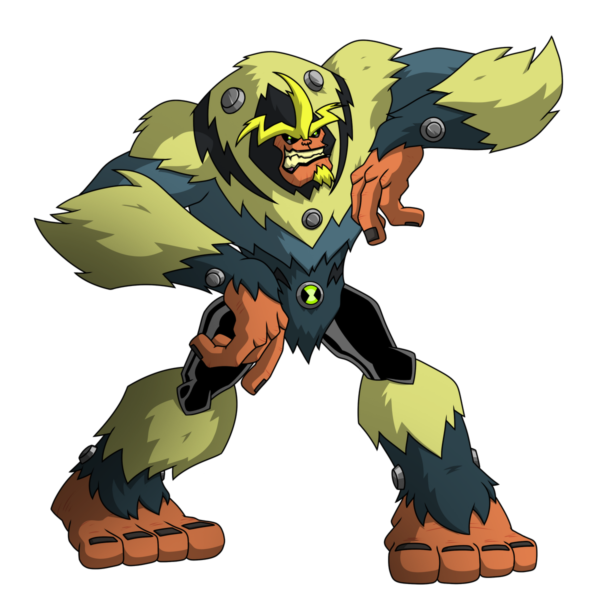 Shocksquatch Redesign By Elmike9 Ben 10 Comics Digita - vrogue.co