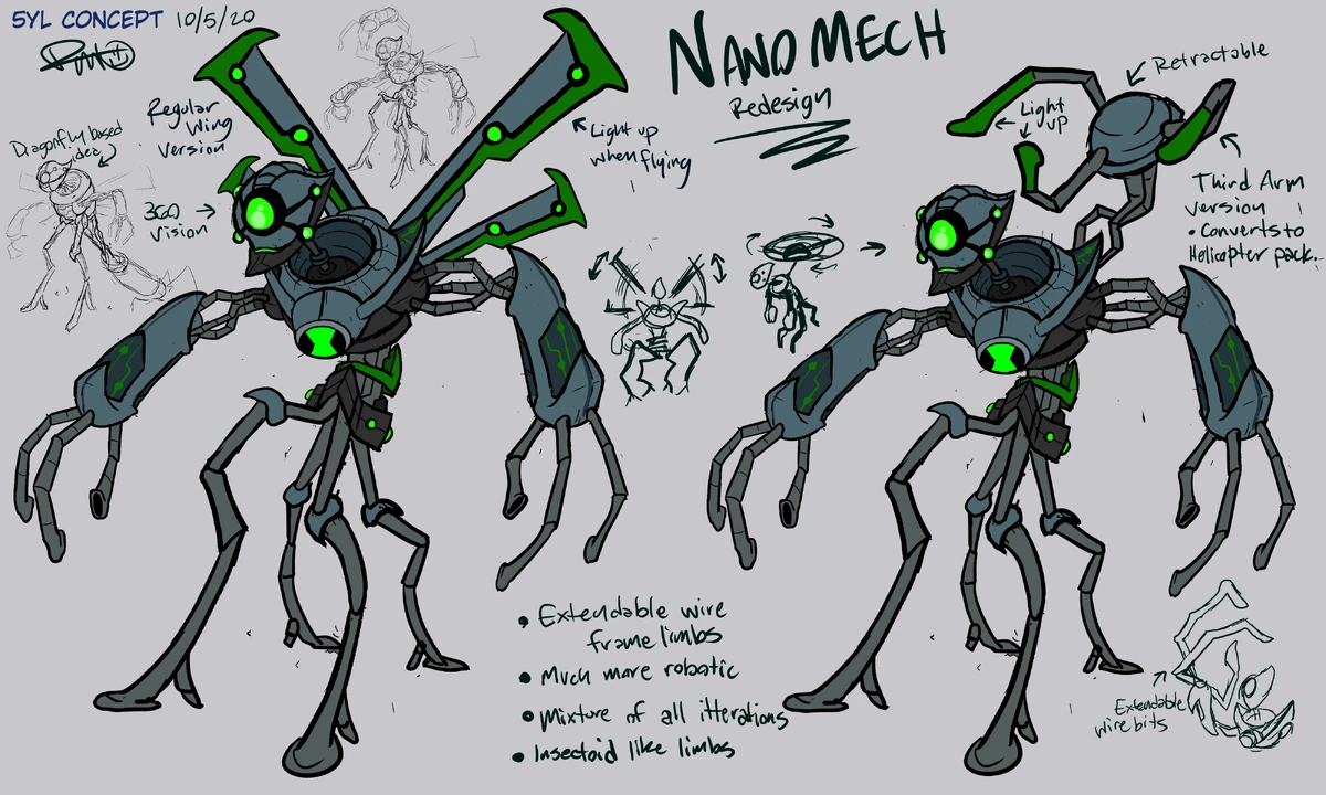 Nanomech/Gallery | 5 Years later Wiki | Fandom