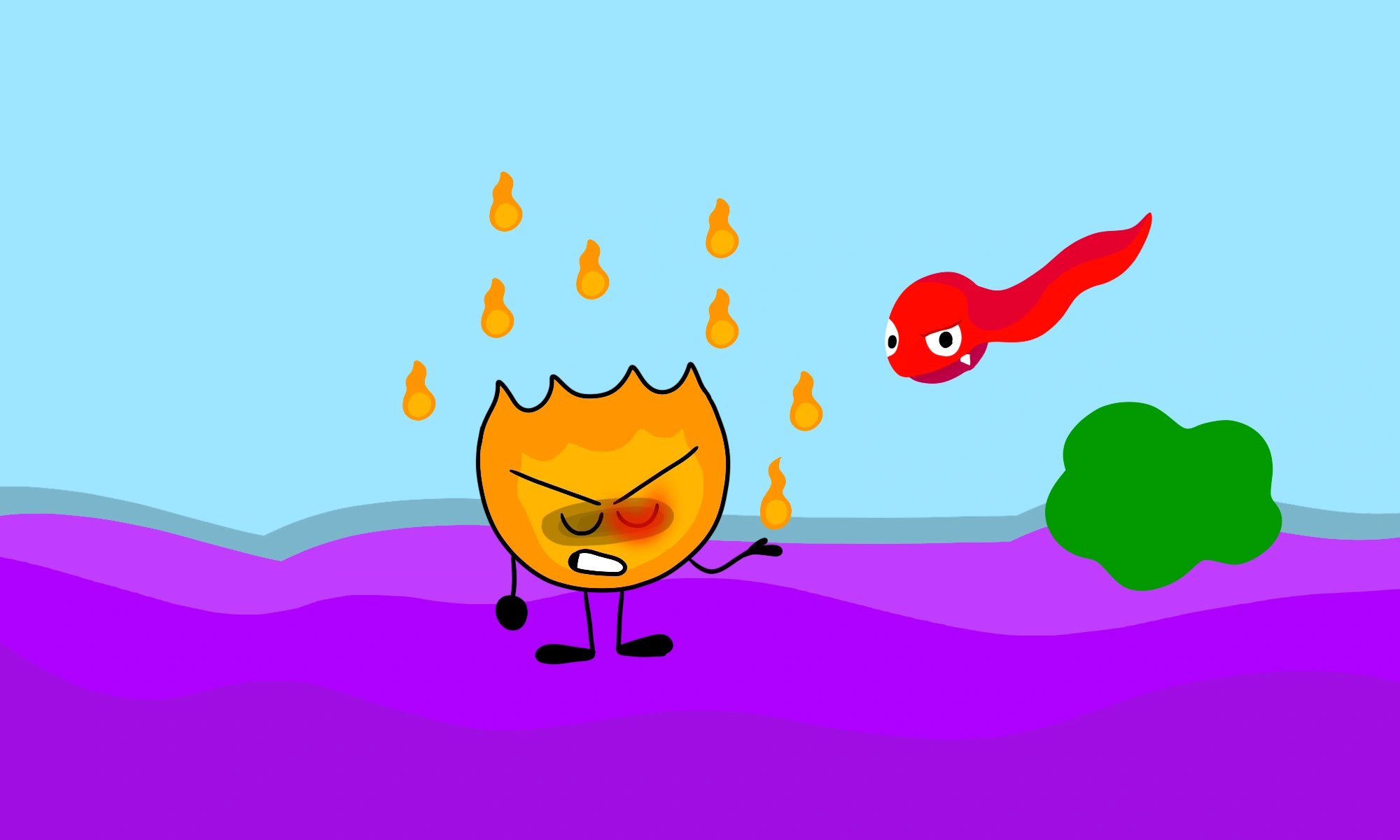 Vs. Firey - Teardrop's Adventure | Fandom