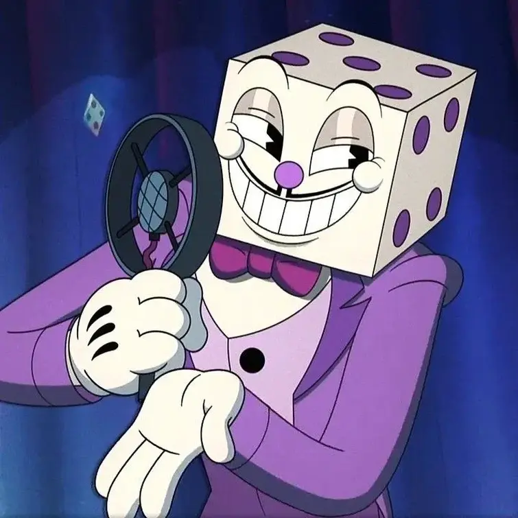 I think I may have struck gold, lady luck from dicey dungeons vs king ...