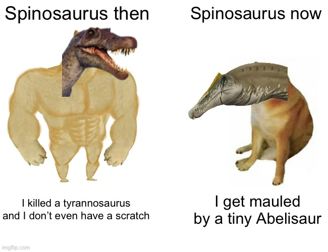 Spinosaurus meme | Fandom