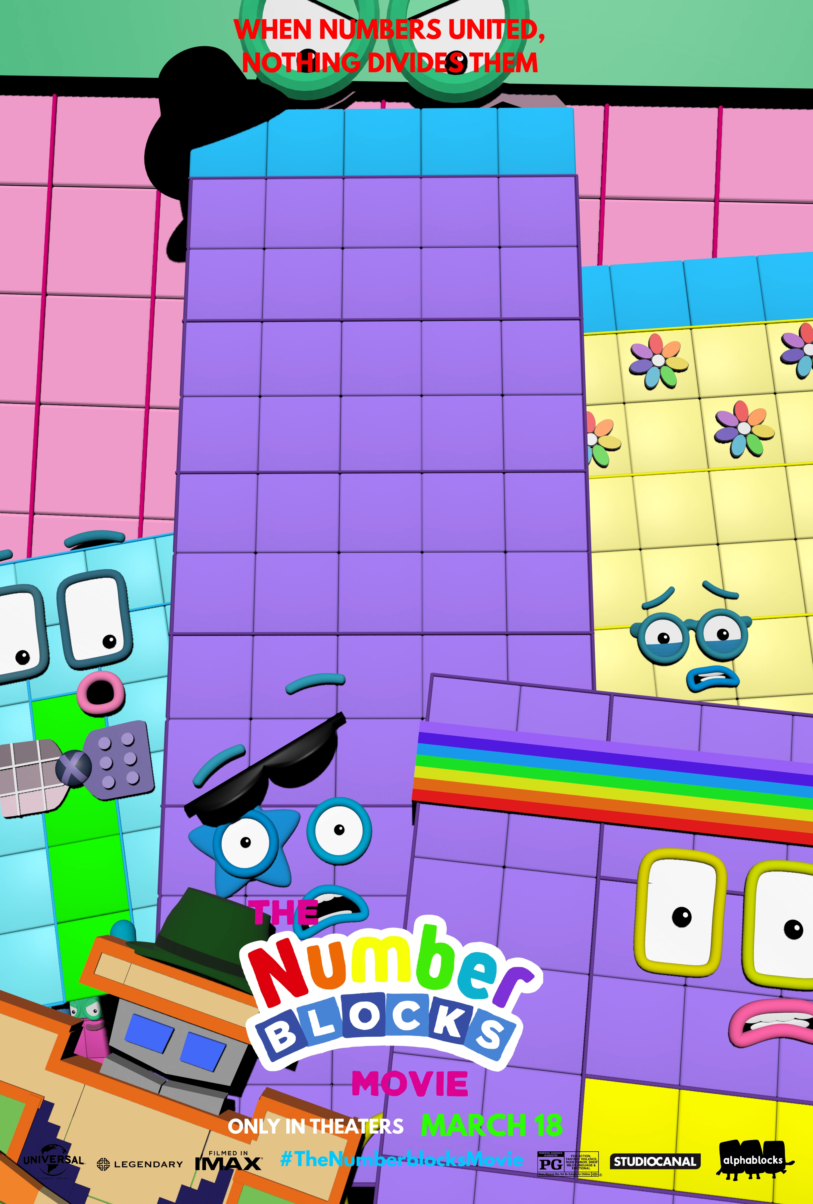 The Numberblocks Movie Updated Poster with a new release date | Fandom