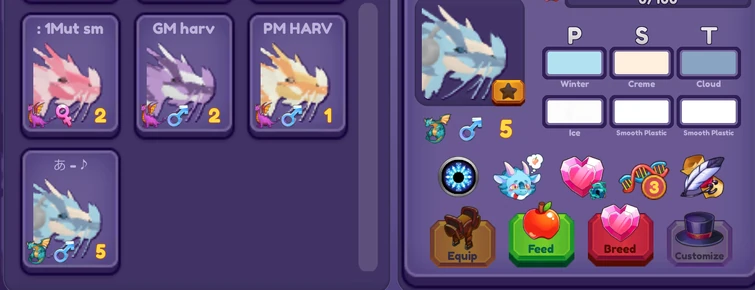 Co-Hatching/Swapping harvs | Fandom