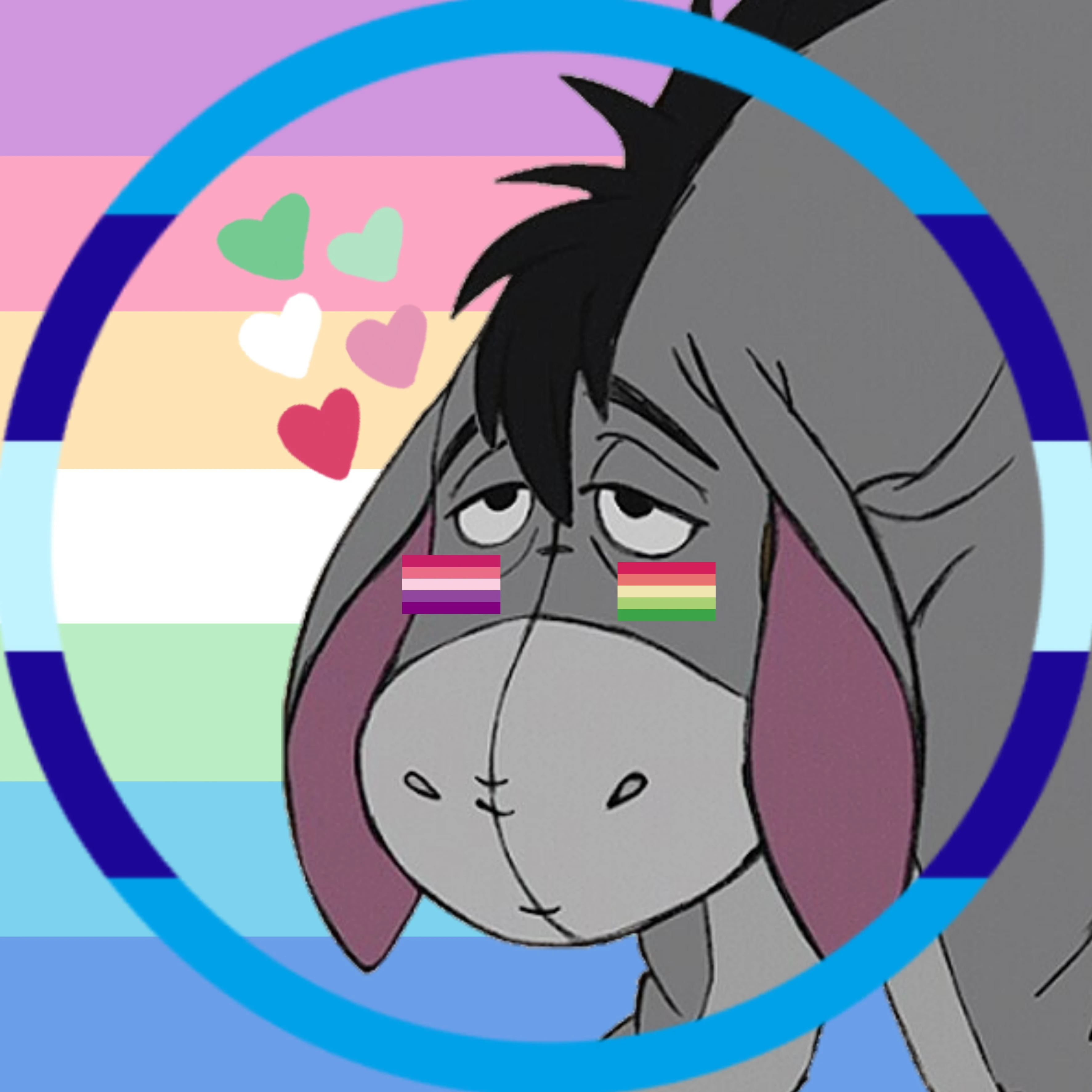Slightly improved Eeyore pfp | Fandom