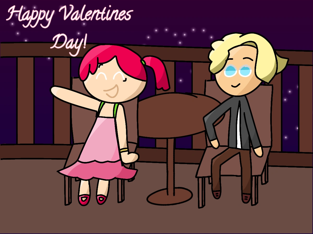 Finished Valentine's Day Art! | Fandom