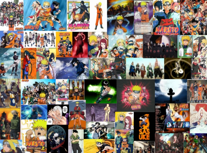 I made this Naruto collage | Fandom