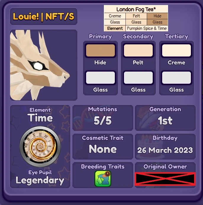 Swapping FM legE London Fog Tea themed moix | Fandom