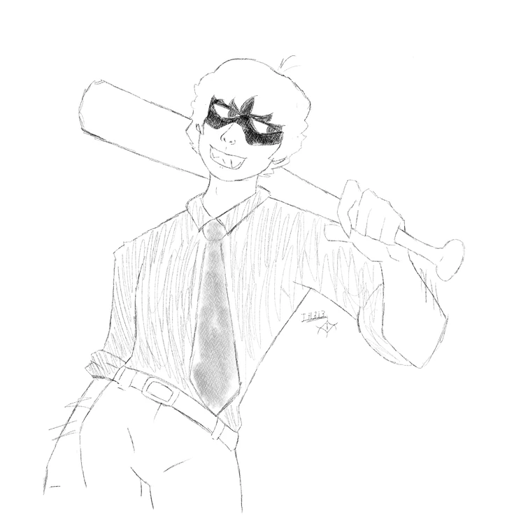 I wanted to draw Evil Ross sooo.. | Fandom