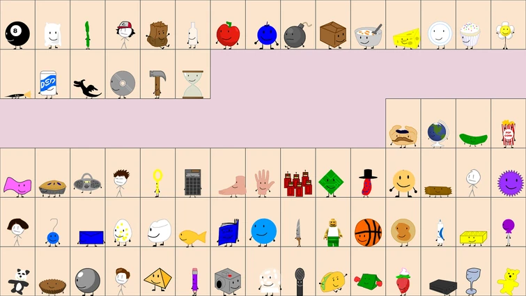 BFDI Recommended Characters VV 16 (VTE) | Fandom