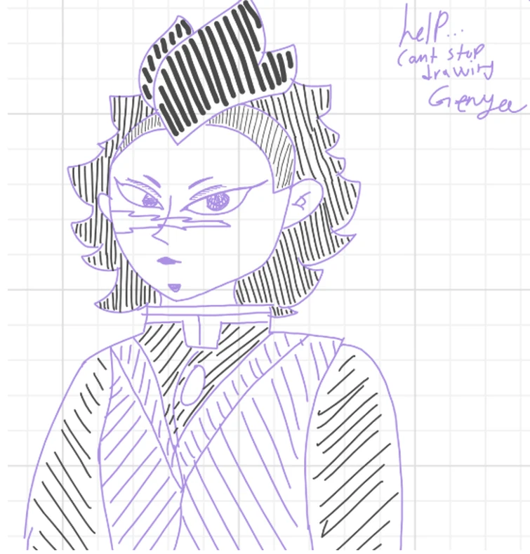 Help... i can't stop drawing Genya... | Fandom