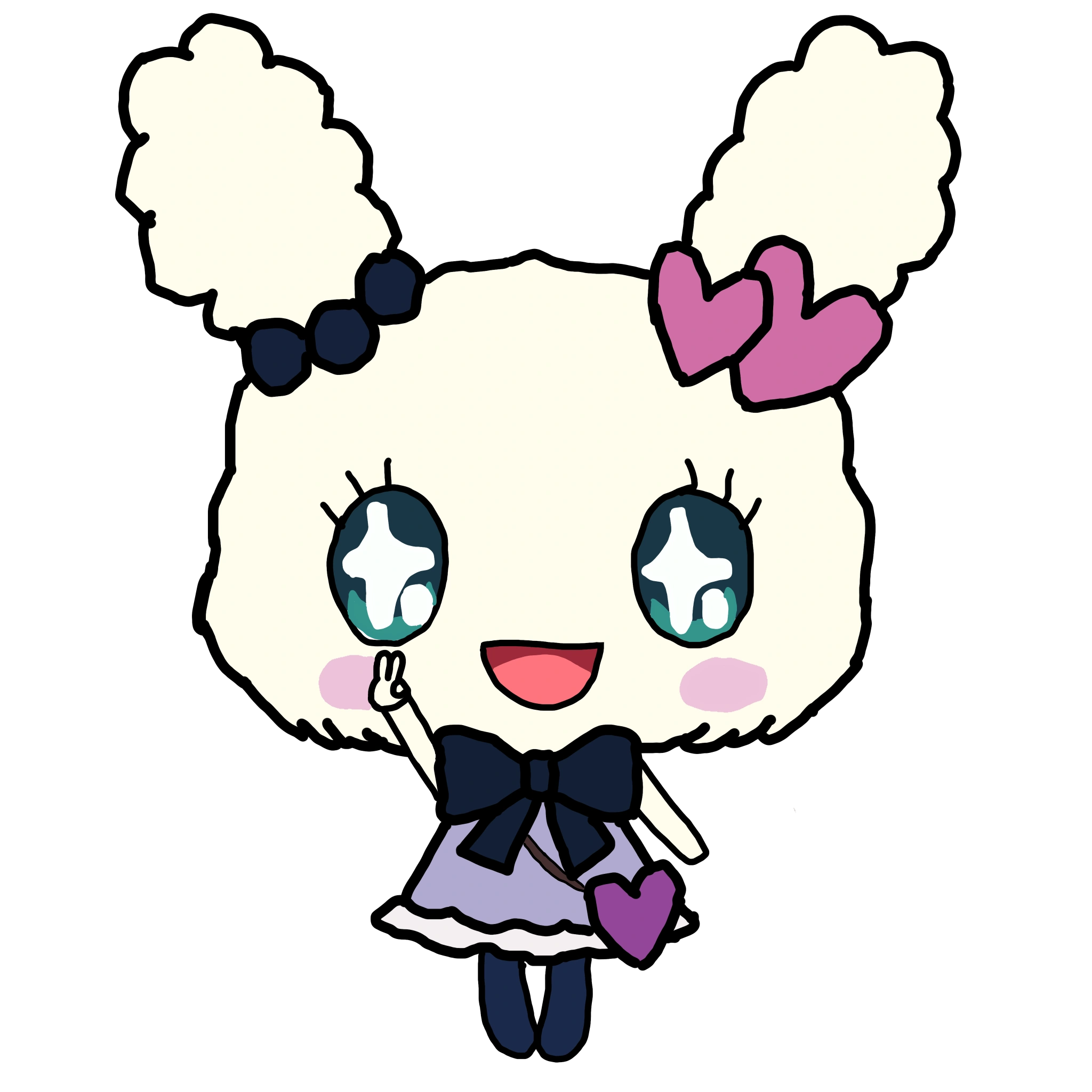 Here’s Lovelitchi with Melodytchi, Pianitchi, Himespetchi and ...