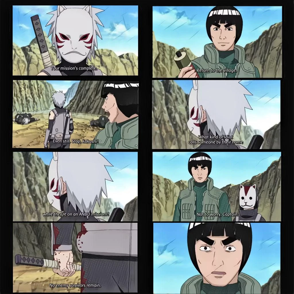 Might Guy supposed to be an anbu but this is the reason why he isn't!😯 ...