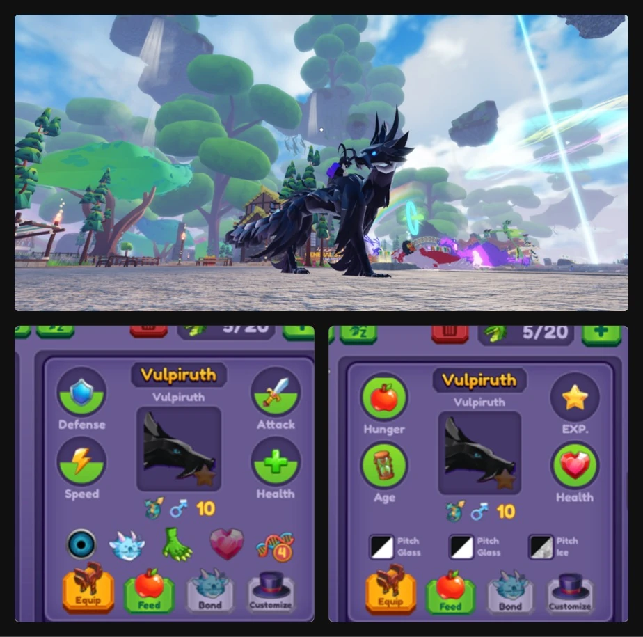 Auctioning a 4 Mut pure pitch vulp!! (Now leg eye!!) | Fandom