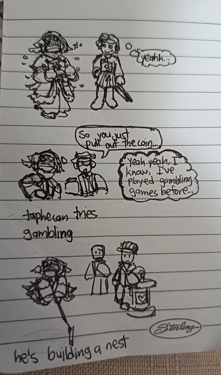 drawing taph before I attempt to draw eldritch bird taph | Fandom