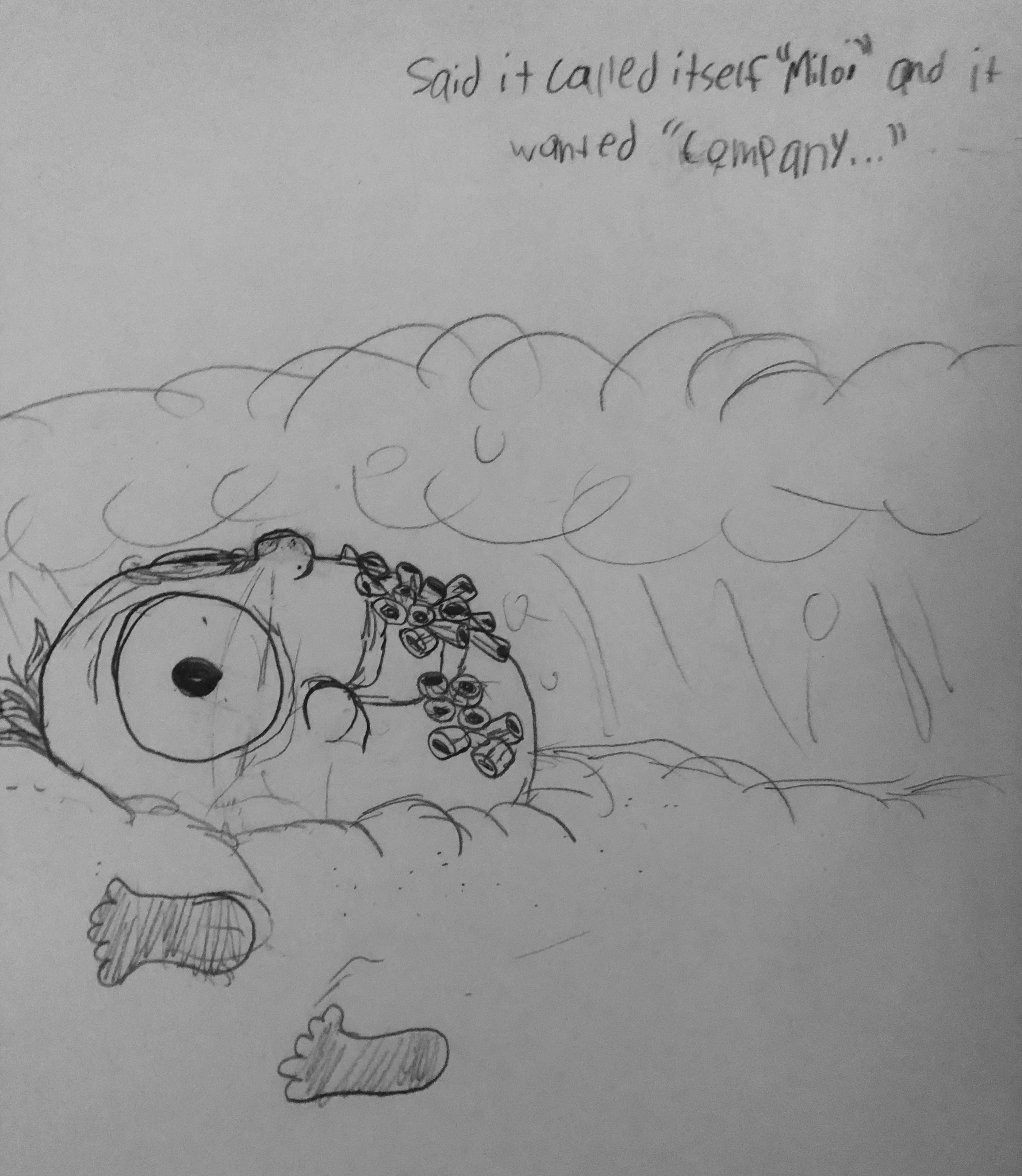 Oh here’s some art of my creepypasta | Fandom