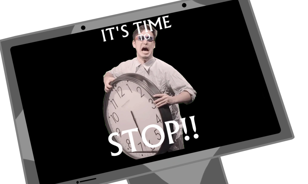 TV Saying for you Stop! {[JOKE]} | Fandom