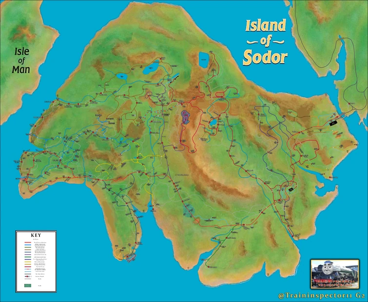 i kinda Like This Sodor Map. | Fandom