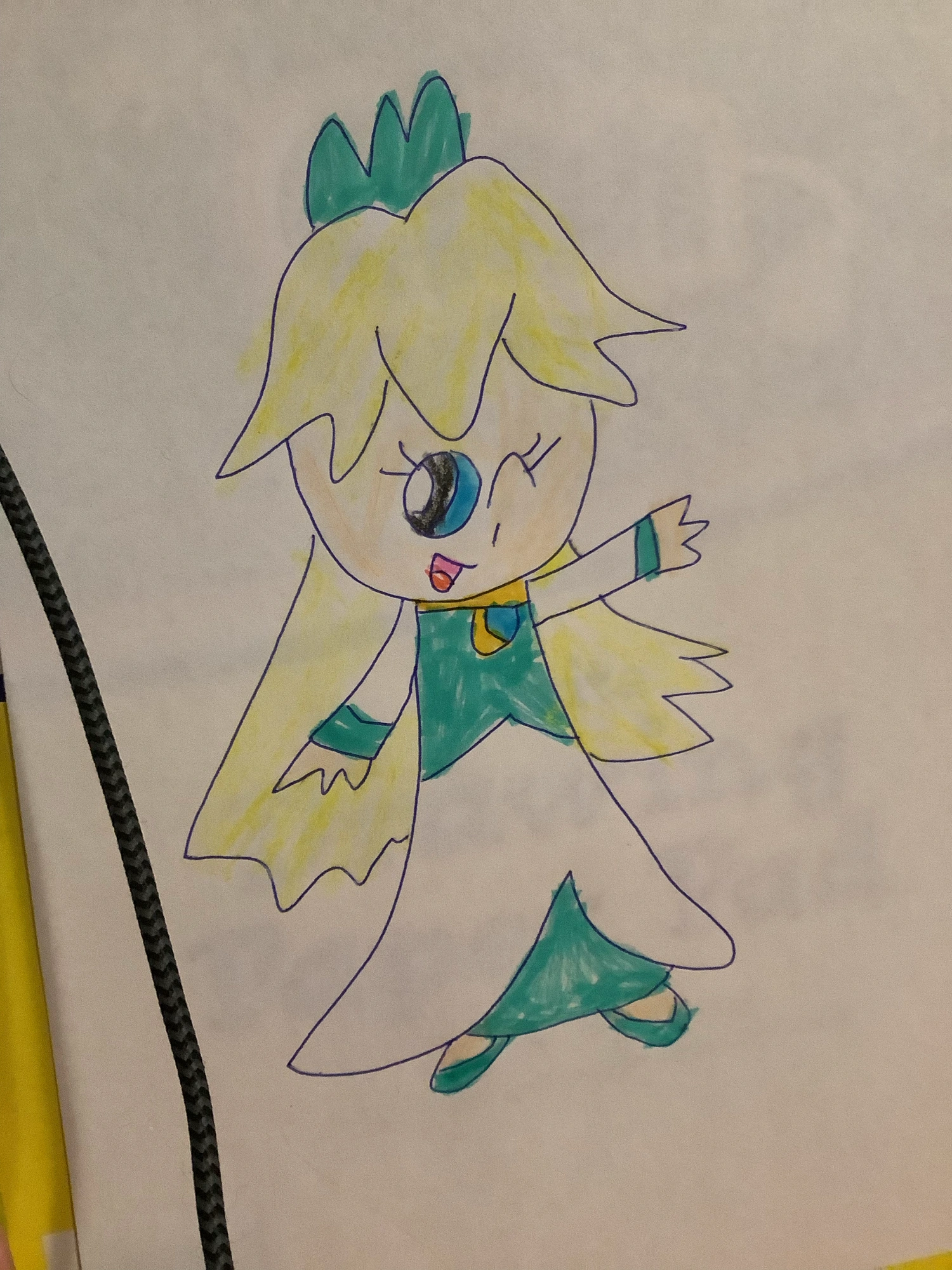I drew super radiant peach! | Fandom
