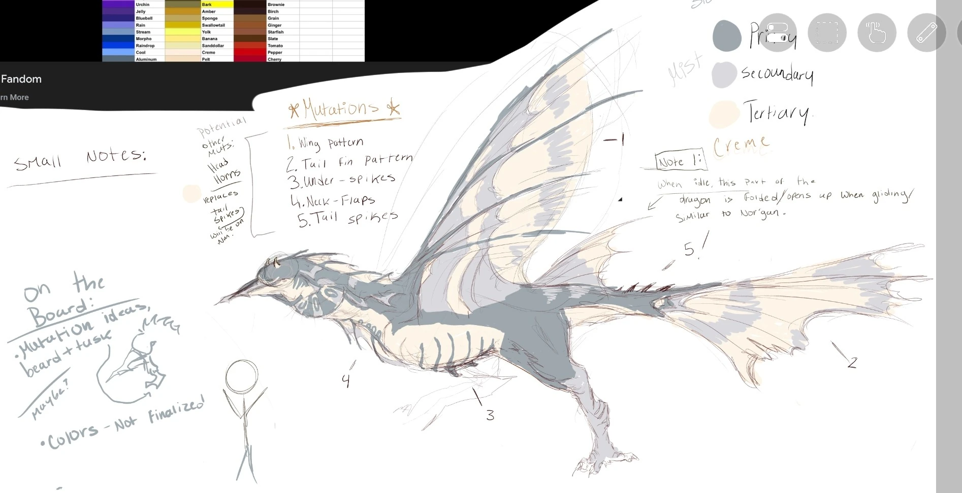 Update 2 - fanmade concept dragon . | Fandom