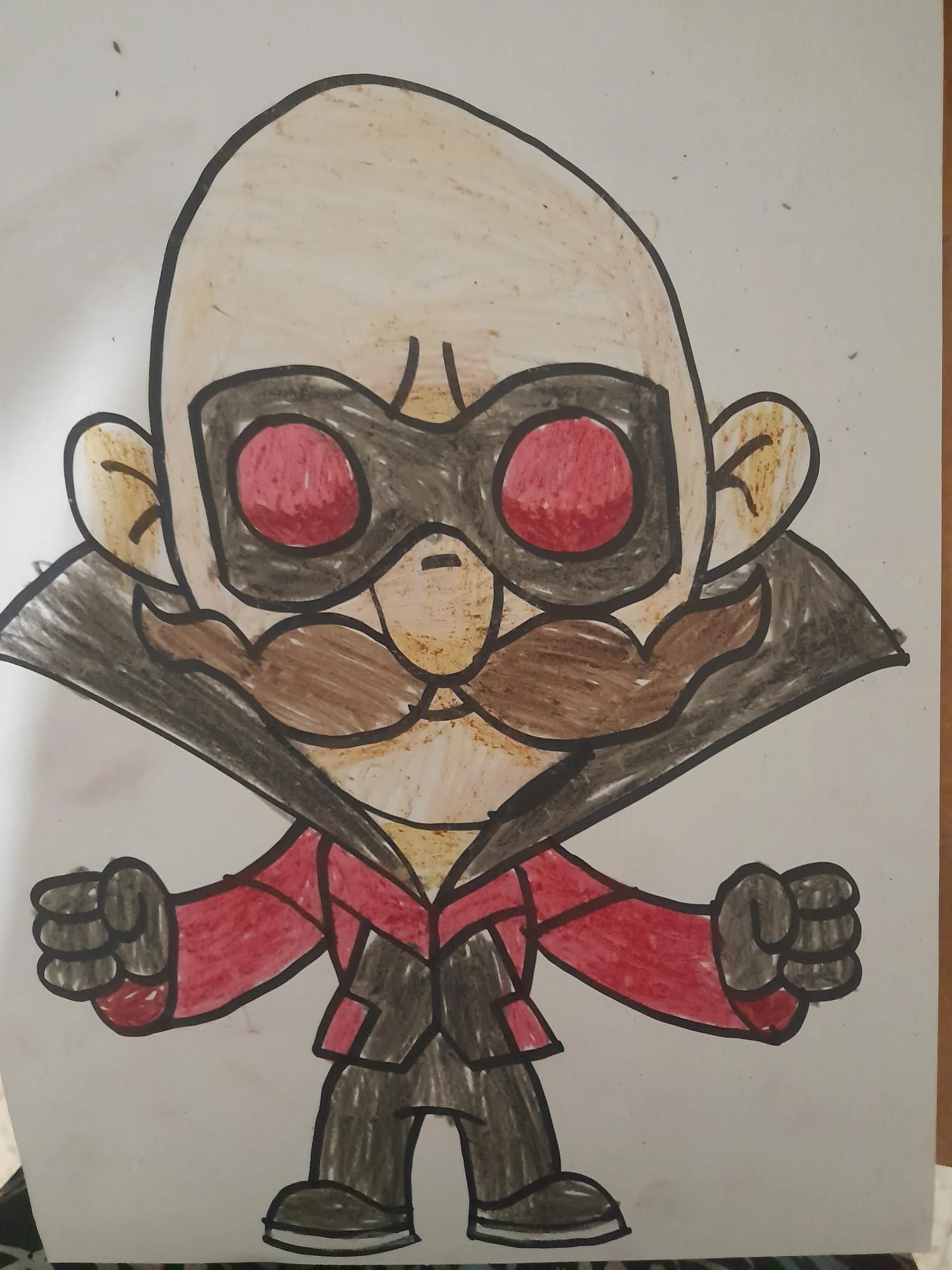 My updated drawing of Dr. Robotnik/Eggman | Fandom