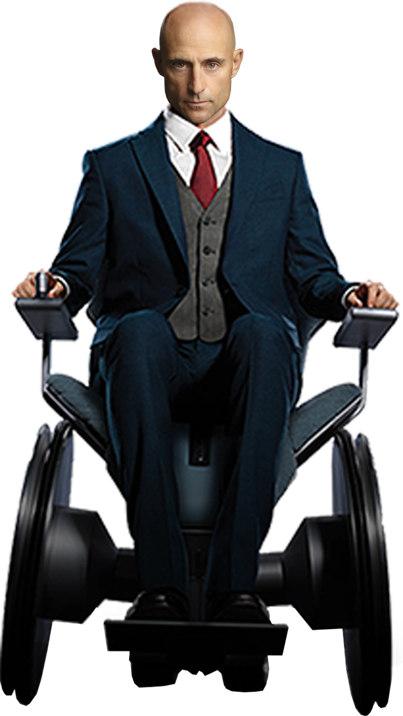 I can totally see this! Mark Strong as Xavier in the MCU | Fandom