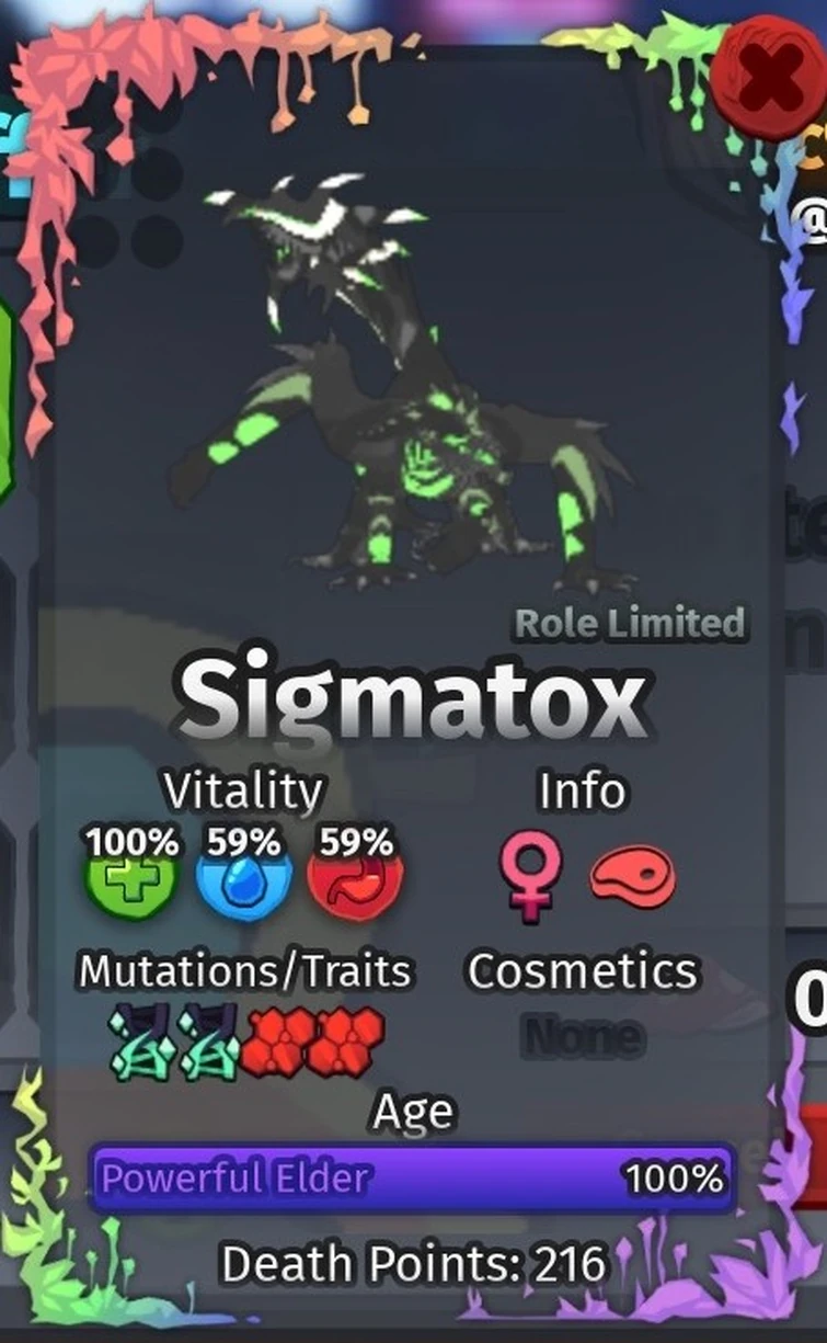 Auctioning: double glowtail bite damage v5 sigmatox | Fandom