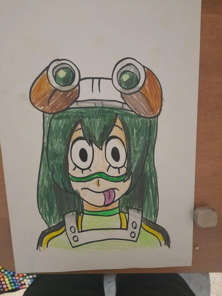 My drawing of Tsuyu/Froppy | Fandom