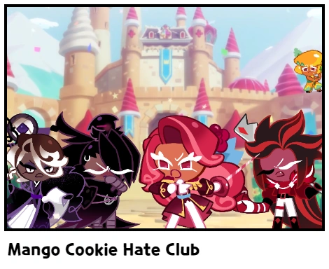 Mango hate club!!! Ft. Black Raisin, Affogato, Raspberry, & Red Velvet ...