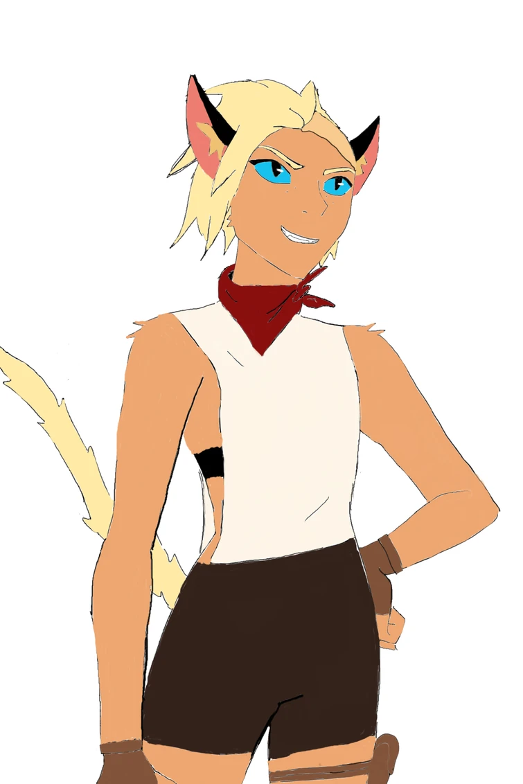 I drew Finn (Catra and Adora’s child) | Fandom