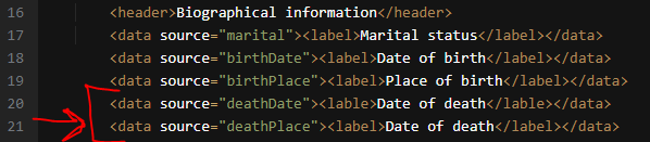 Infobox labels not populating correctly. | Fandom