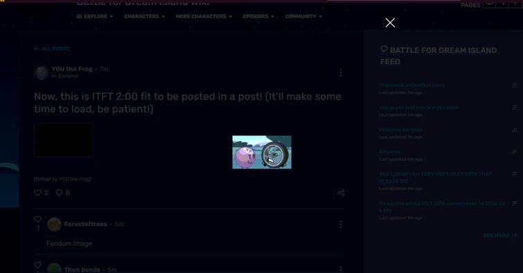 Now, this is ITFT 2:00 fit to be posted in a post! (It'll make some time to load, be patient ...