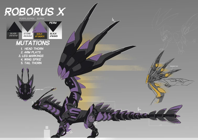 I recoloured roborus x into some different themes! might do more, prob ...