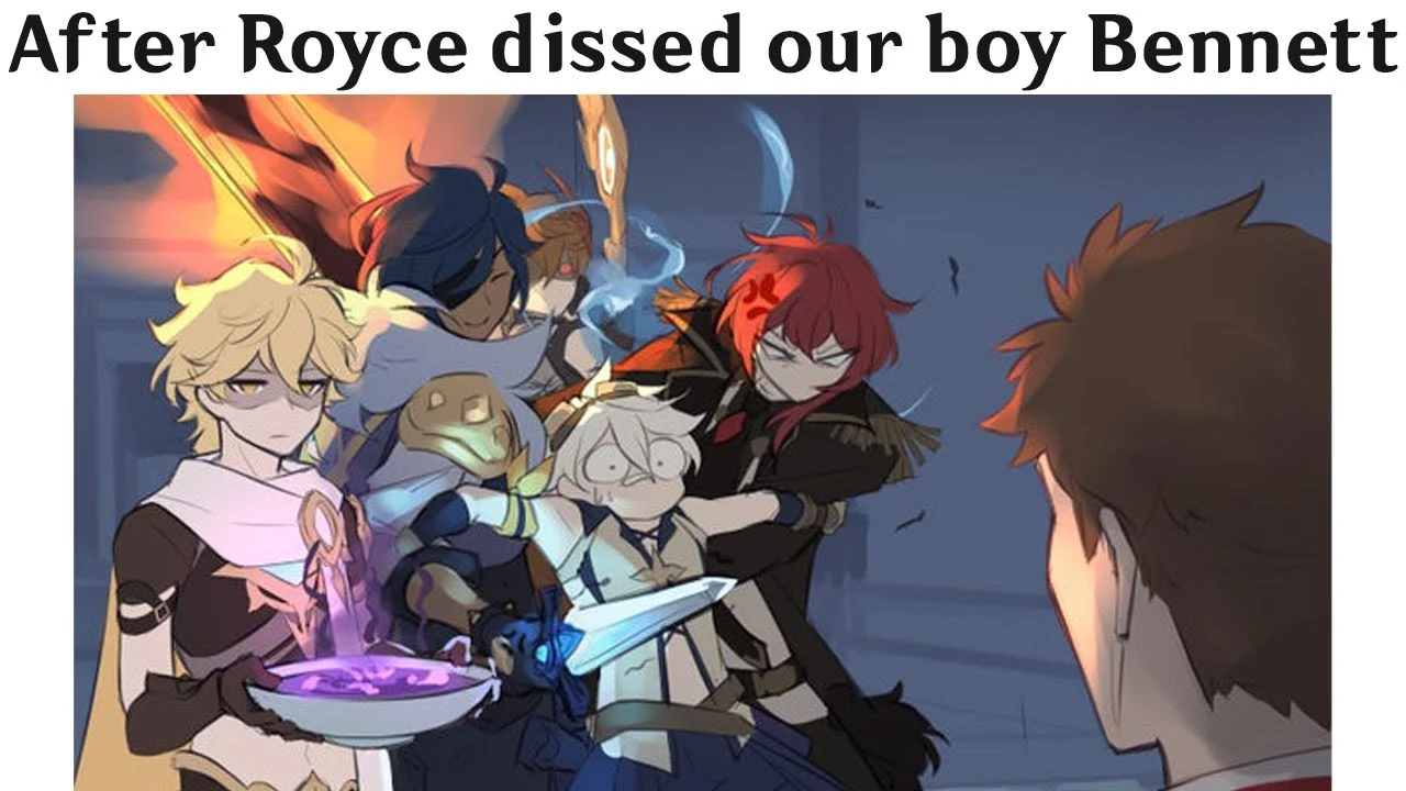 Saw this meme sti- *ack* laughing | Fandom