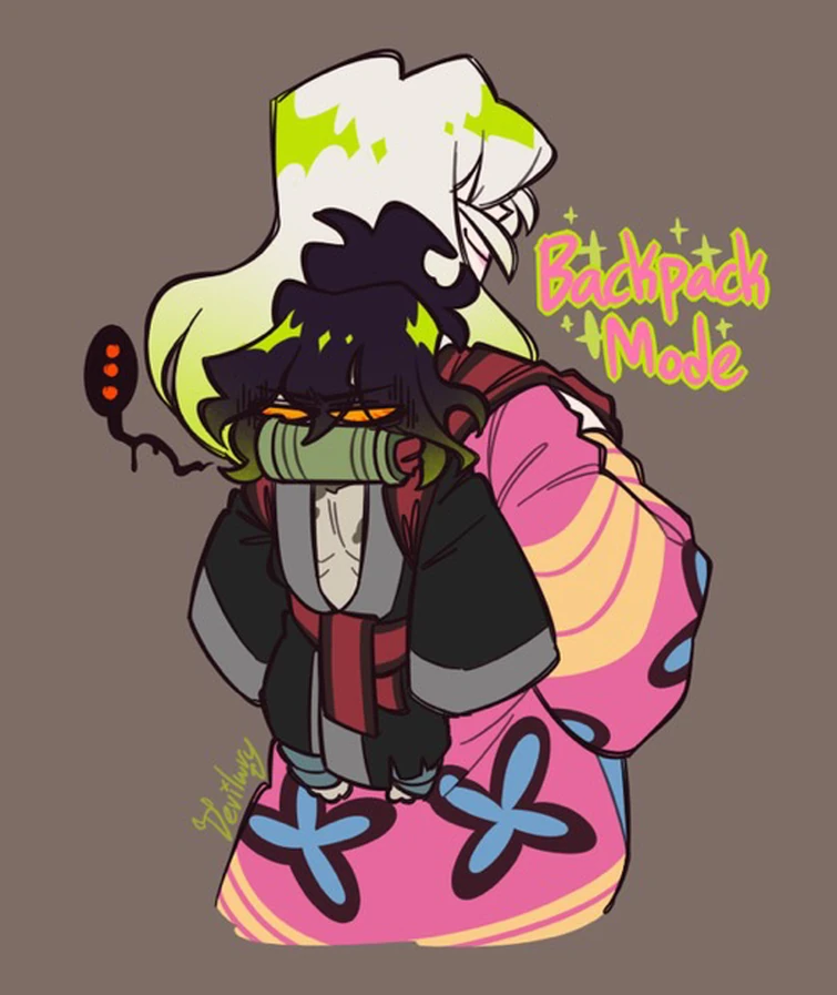 gyutaro as nezuko & ume as tanjiro (found this on twitter) | Fandom