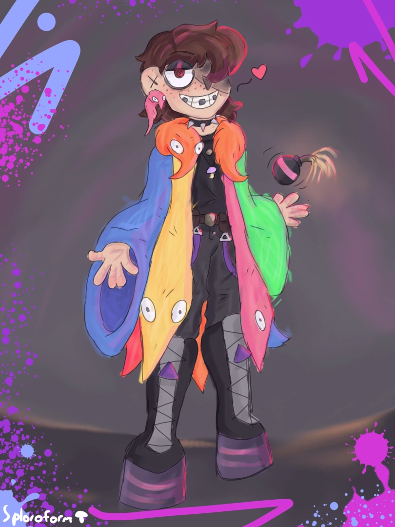 Digitised worm on string Disney villain (off topic art) | Fandom