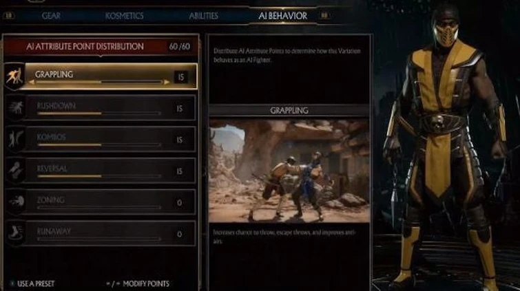Do you want them to keep the gear system from MK11 in MK12? | Fandom