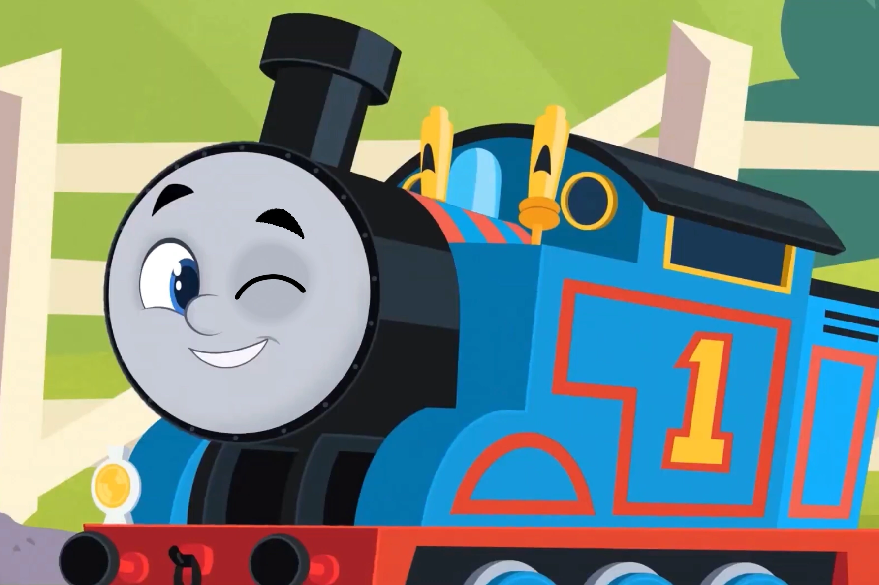 Just an winking edit picture of Thomas. | Fandom