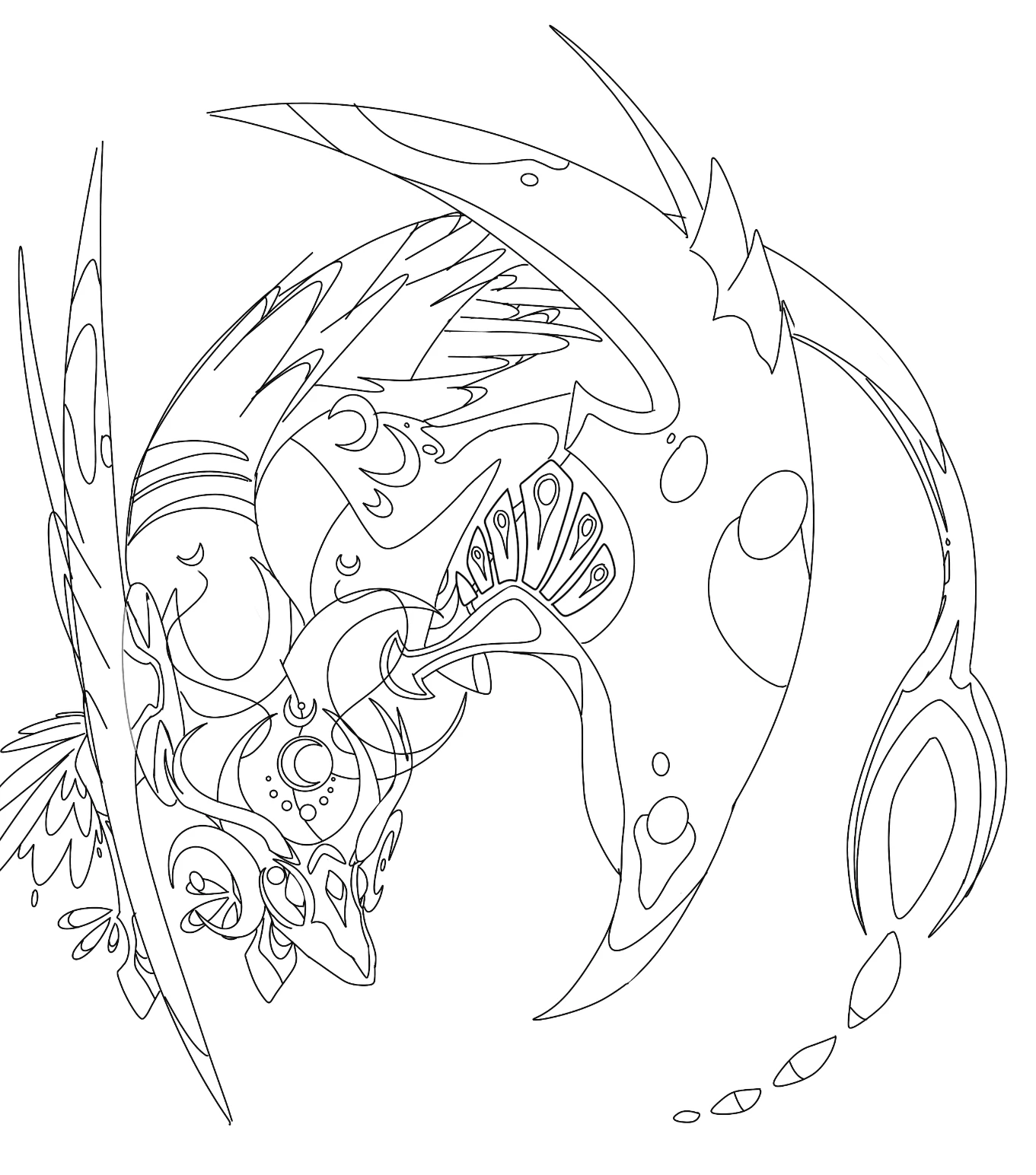 Wip Moluna art | Fandom