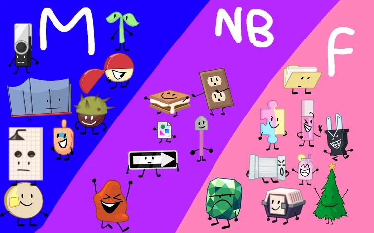 BFBAlt Gender headcanons | Fandom