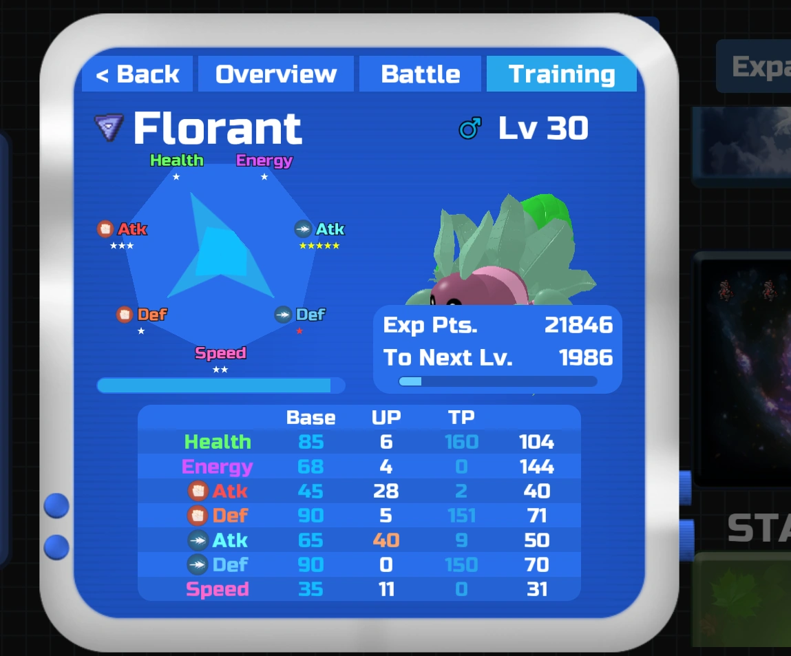 How should I tp train my Florant? | Fandom