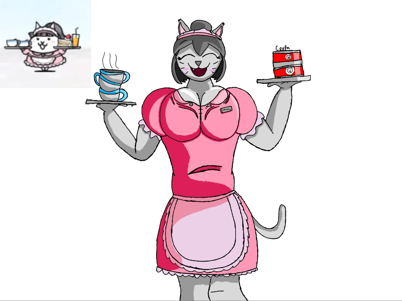 Waitress Cat Woman | Fandom