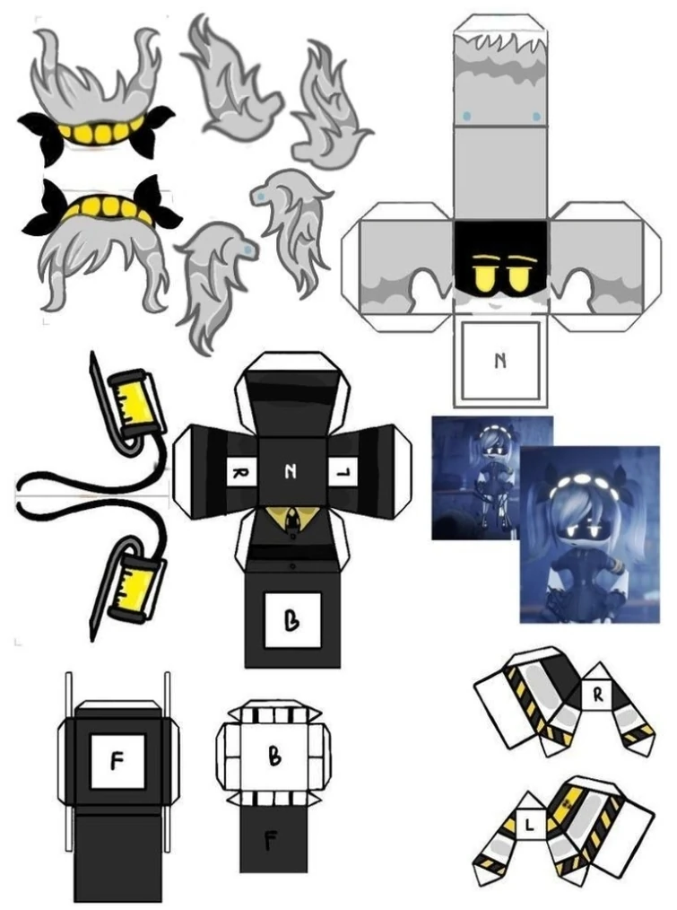 papercraft figures done. | Fandom