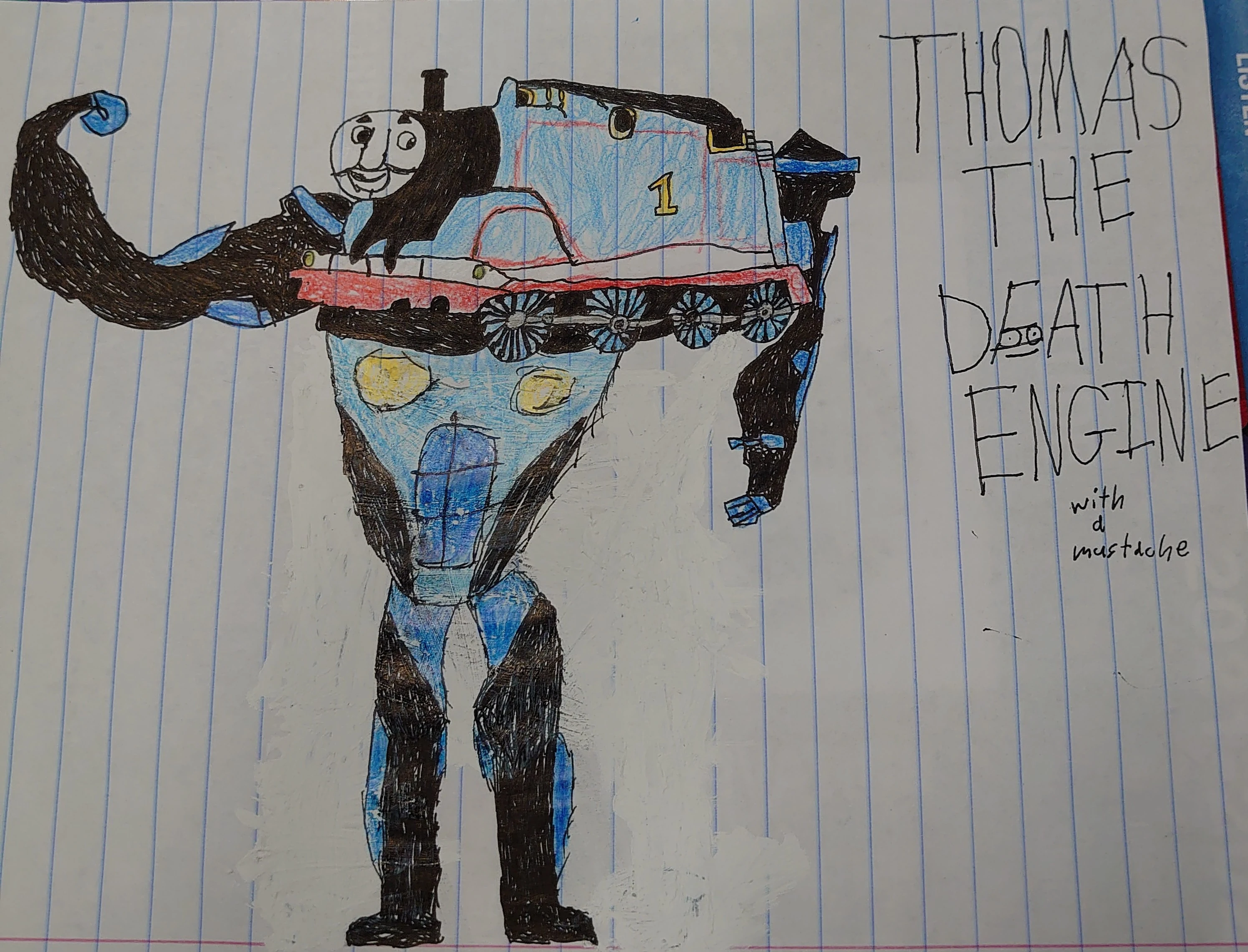 Thomas the Death Engine Stand Drawing | Fandom