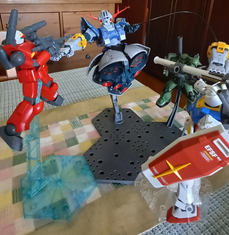 'Zeon always get the end of the stick in model kits' Until now!! This ...