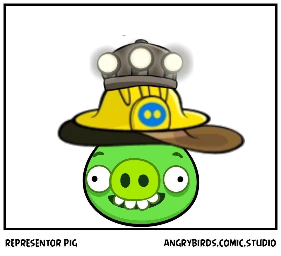 I made representor pig's design | Fandom