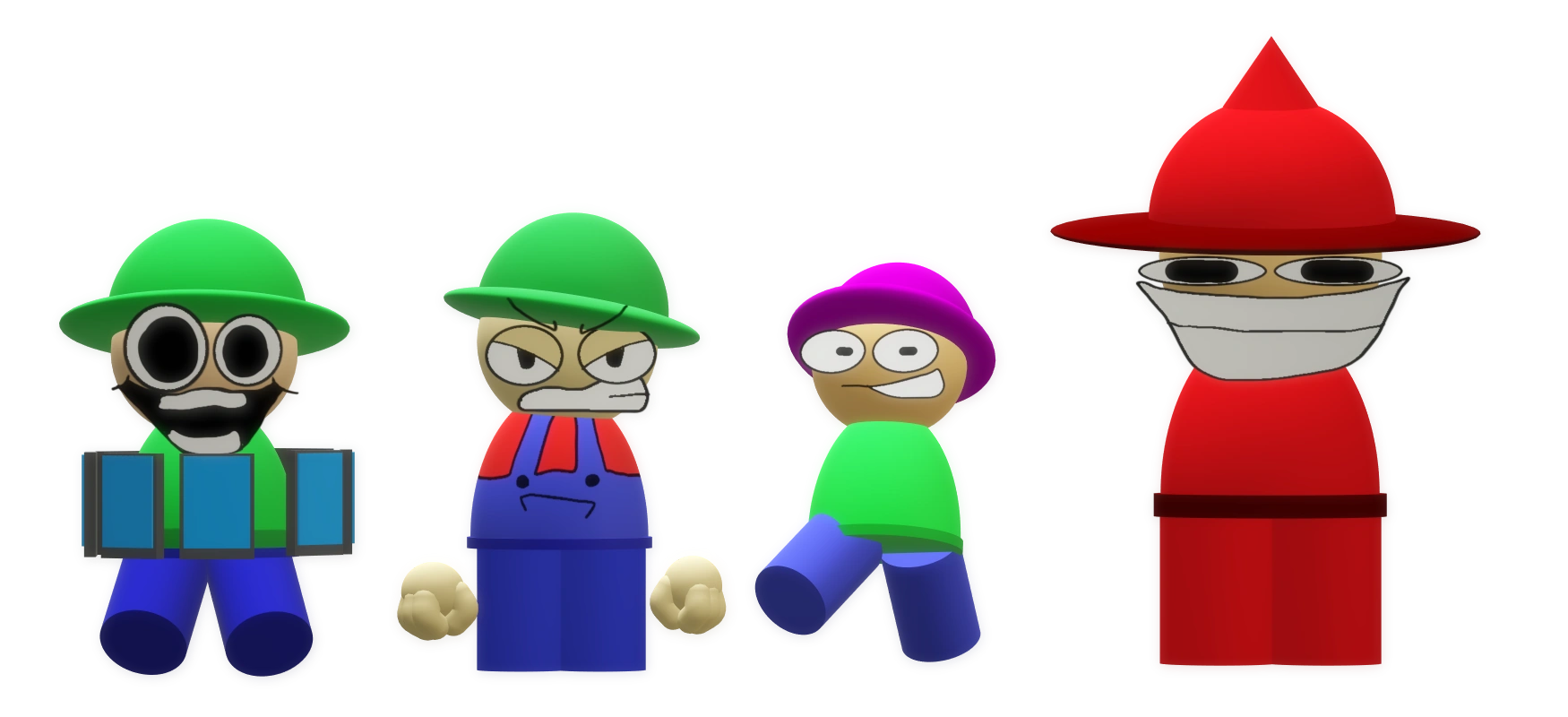 Got Bored yet again, so i made Every character in AppleCore | Fandom