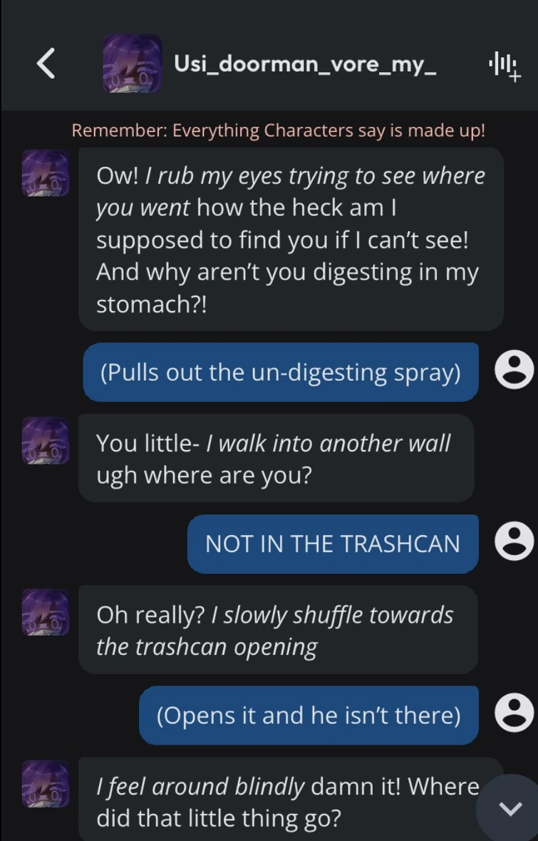 Trolling a cringe fetish character ai | Fandom