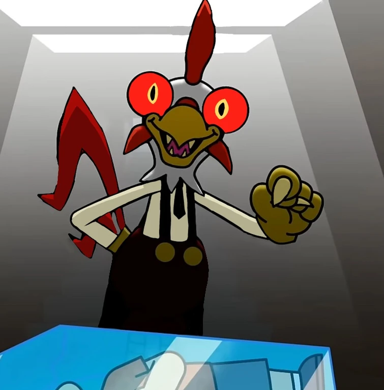 Drawing clucky in vivvsiepop helluverse style, what do you guys think ...