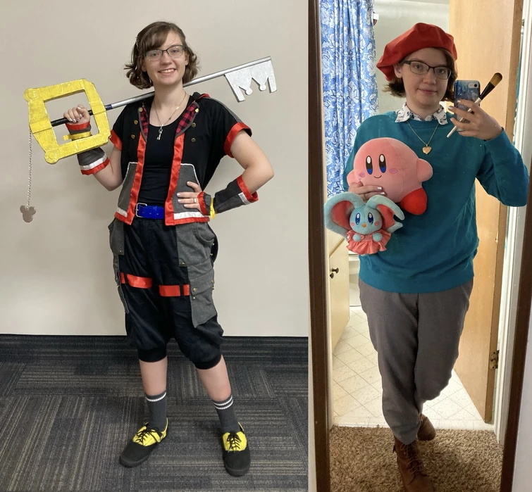 Coped with not being able to make a new full cosplay this year by ...