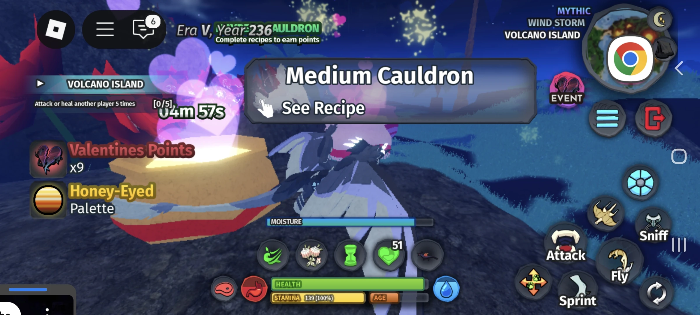 um. apparently you can get the honey eyed palette from the cauldrons | Fandom